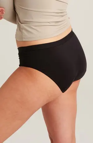 SAALT Period & Leakproof High Absorbency Comfort Briefs - Black
