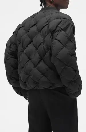REPRESENT Pillow Puffer Jacket - Jet Black