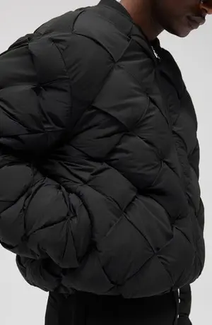 REPRESENT Pillow Puffer Jacket - Jet Black