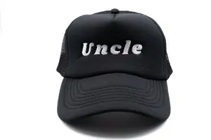 REY TO Z Uncle Trucker Hat Black