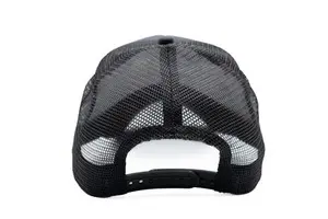 REY TO Z Nana Embroidered Trucker Hat - Black