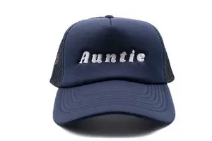 REY TO Z Auntie Foam Trucker Hat - Navy