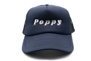 REY TO Z Poppy Foam Trucker Hat - Navy