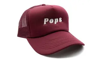 REY TO Z Pops Foam Trucker Hat - Burgundy