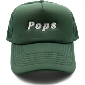 REY TO Z Pops Foam Trucker Hat - Dark Green
