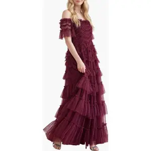 Needle & Thread Tiered Evening Dresses