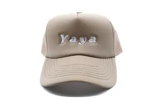 REY TO Z Yaya Trucker Hat - Khaki