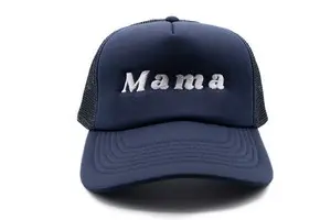 REY TO Z Mama Trucker Hat - Navy