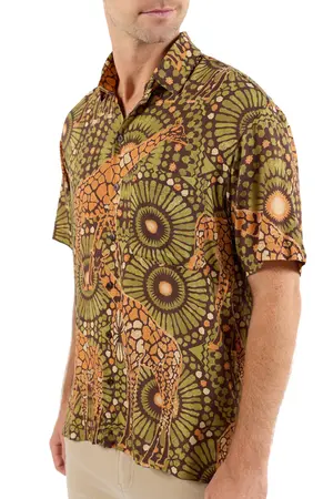 Kenny Flowers The Africashort Sleeve Shirt