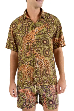 Kenny Flowers The Africashort Sleeve Shirt