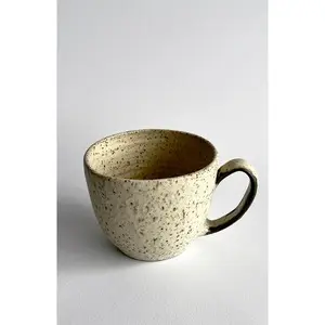 GINA DESANTIS CERAMICS The Luna Cappuccino Mug - Sand