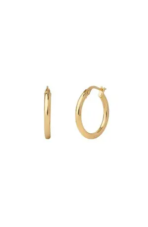 MADE BY MARY 14k Maude Hoop Earrings - 14k Solid Gold
