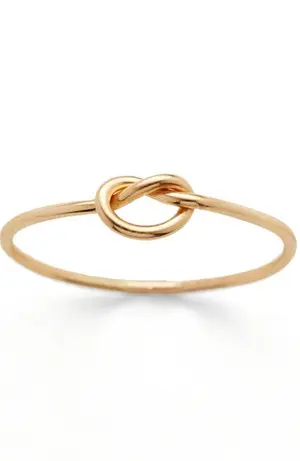 MADE BY MARY Knot Ring - Gold Filled