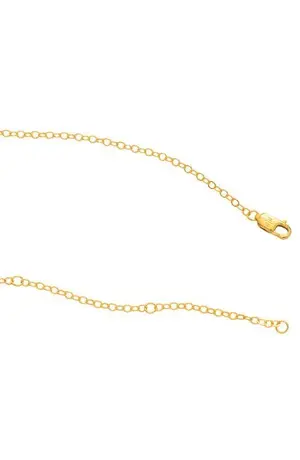 MADE BY MARY Adjustable Flat Cable Chain - Gold Filled
