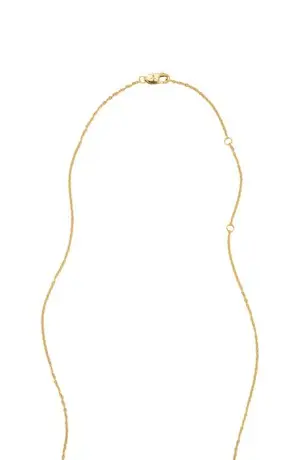MADE BY MARY February Birth Flower Necklace - Silver
