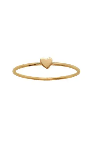 MADE BY MARY Heart Stacking Ring