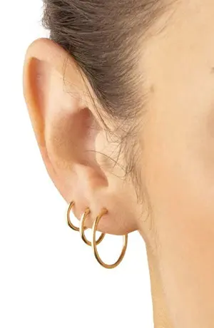 MADE BY MARY Mini Live In Hoop Earrings