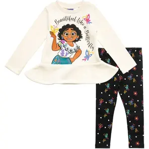 Disney Encanto Mirabel Sweatshirt & Leggings Set - Beautiful Like A Butterfly