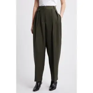 Mango Pleated High-waist Trousers