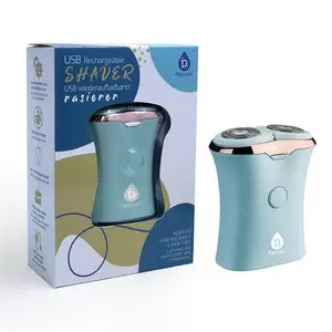 PURSONIC Rechargeable Usb Ladies Shaver - Blue
