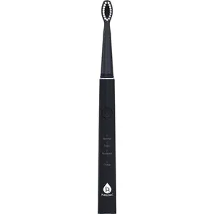 PURSONIC Usb Rechargeable Sonic Toothbrush With 12 Brush Heads - Black