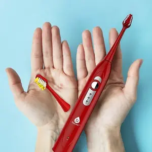 PURSONIC Spm Sonic Movement Rechargeable Electric Toothbrushred - Red