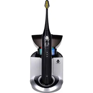 PURSONIC Deluxe Plus Electric Rechargeable Toothbrush With Built In Uv Sanitizer - Black