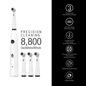 PURSONIC Mario Lopez Usb Rechargeable Electric Toothbrush - Multicolor