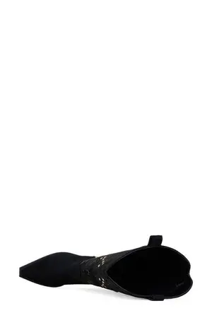 AZALEA WANG Beckett Western Boot - Black