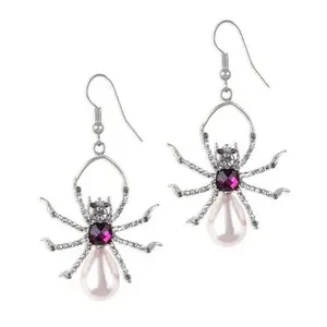 BILL SKINNER STUDIO Drop Earrings - Pearl Spider