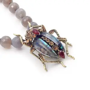 BILL SKINNER STUDIO Statement Necklace - Beetle