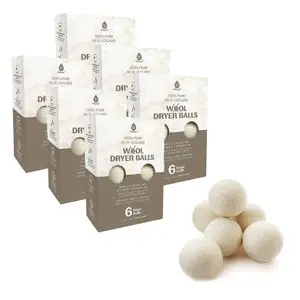 PURSONIC Dryer Balls 36-piece Set - White