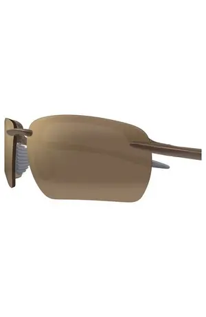 Maui Jim Oversized Rectangular Sunglasses - Brown