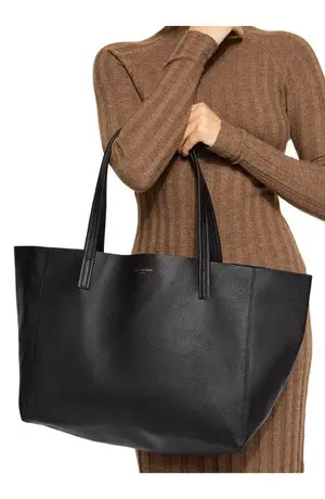 Kurt Geiger Large Leather Tote - Black