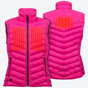 MOBILE WARMING Backcountry Xtera Packable Heated Puffer Vest - Pink
