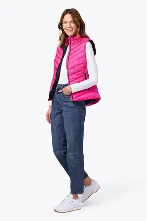 MOBILE WARMING Backcountry Xtera Packable Heated Puffer Vest - Pink