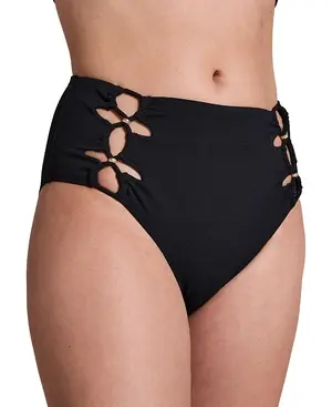 Hunkemoller Holbox Rio Bikini Bottoms - Black