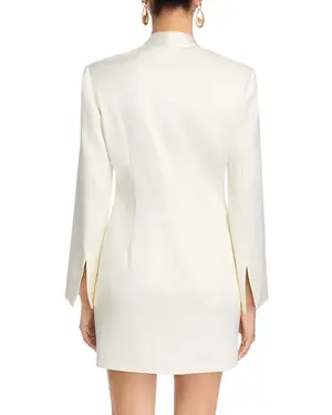 Cinq À Sept Irma Twist Mini Dress - Ivory