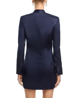 Cinq À Sept Irma Twist Mini Dress - Navy