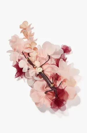 HELENA SIMON Cherry Blossom Branch Floral Brooch