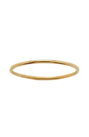 MADE BY MARY Round Stacking Ring - Gold Filled