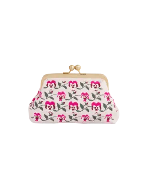 FABLE ENGLAND Pansy Victoriana Clutch - Pink