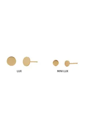 MADE BY MARY Lux Stud Earrings - Silver