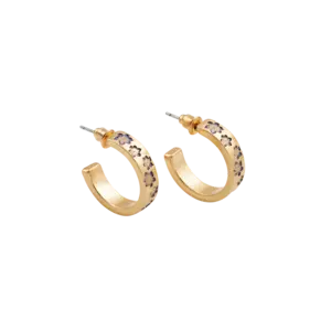 FABLE ENGLAND Nightshade Hoop Earrings - Gold