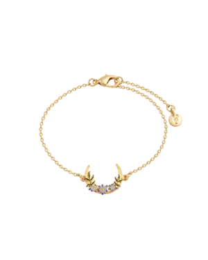 FABLE ENGLAND Nightshade Moon Bracelet - Gold