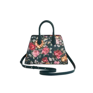 FABLE ENGLAND Roses Structured Medium Tote