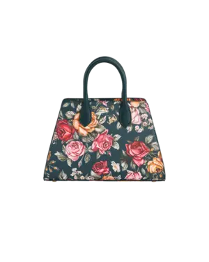 FABLE ENGLAND Roses Structured Medium Tote