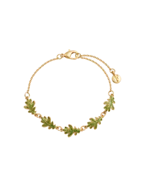 FABLE ENGLAND Oak Leaf Bracelet - Gold