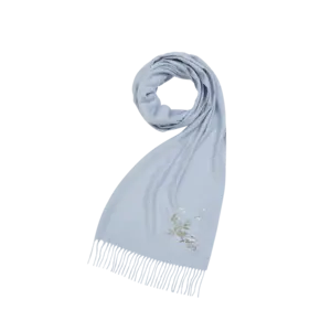 FABLE ENGLAND Magical Mushroom Embroidered Cosy Scarf At Nordstrom Blue