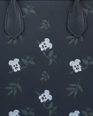 FABLE ENGLAND Ditsy Embroidered Tote Bag